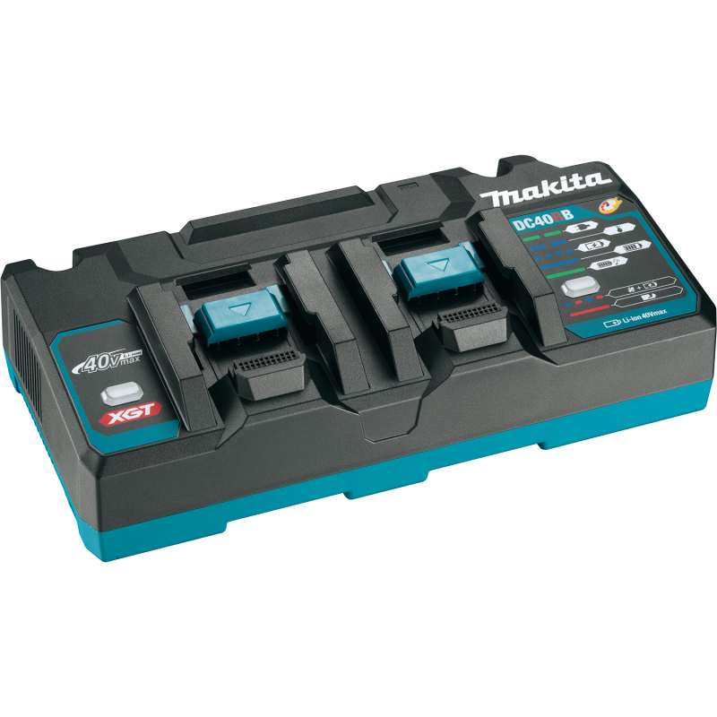 Makita DC40RB 40V max XGT® Dual Port Rapid Optimum Charger | Gardenland ...