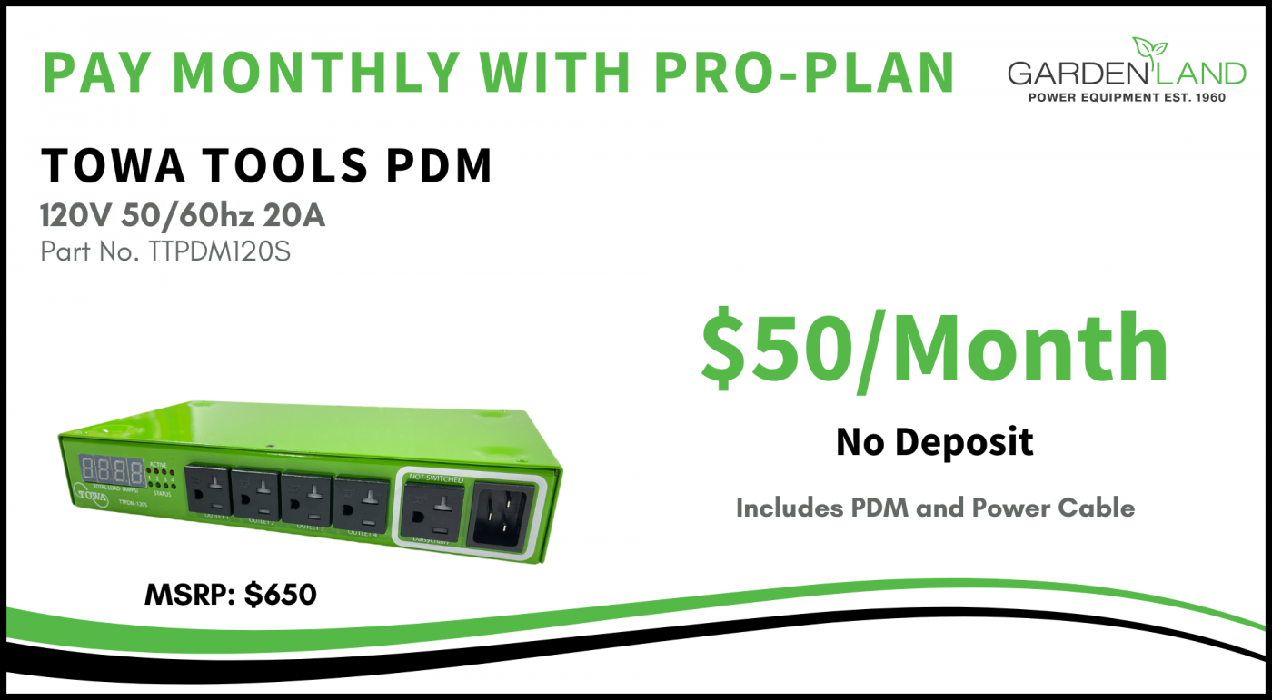 Pro-Plan Battery Subscription Program | Gardenland Power Equipment